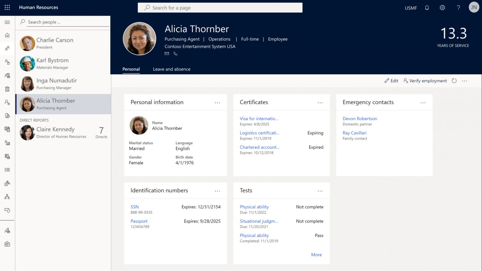 Dynamics 365 Human Resources | Dynamics 365 Partners